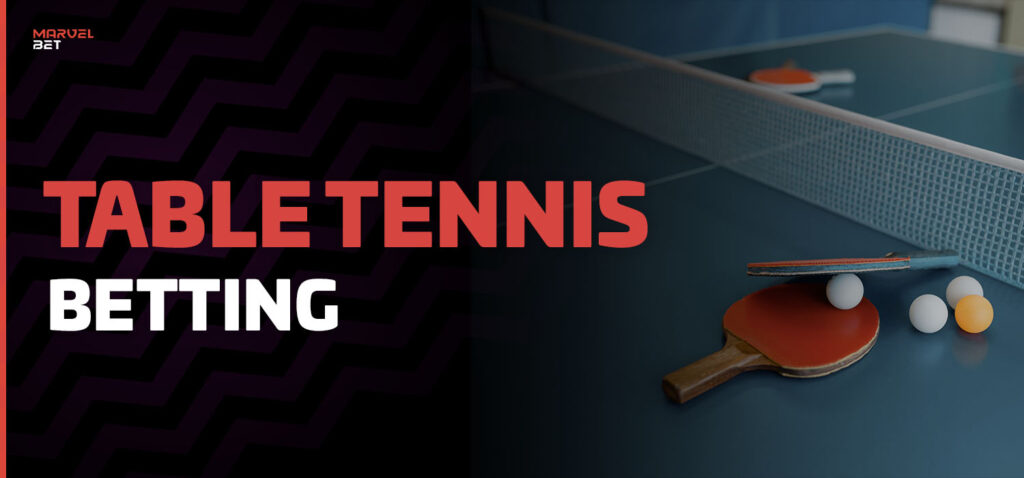 MarvelBet Table Tennis - your victory is in our hands!